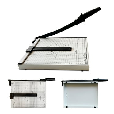 TEXALAN Guillotine Paper Cutter Trimmer 12" A4 Cut Length 12 Sheets ...