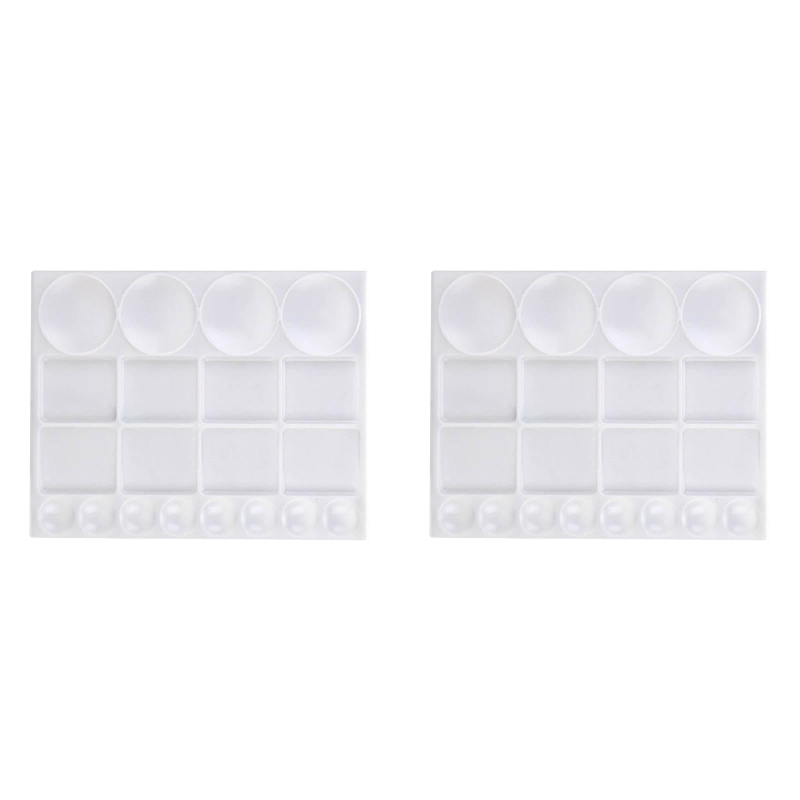 12.9''*9.8'' Watercolor Tray Compartment Paint Tray Easy Clean Mixing ...