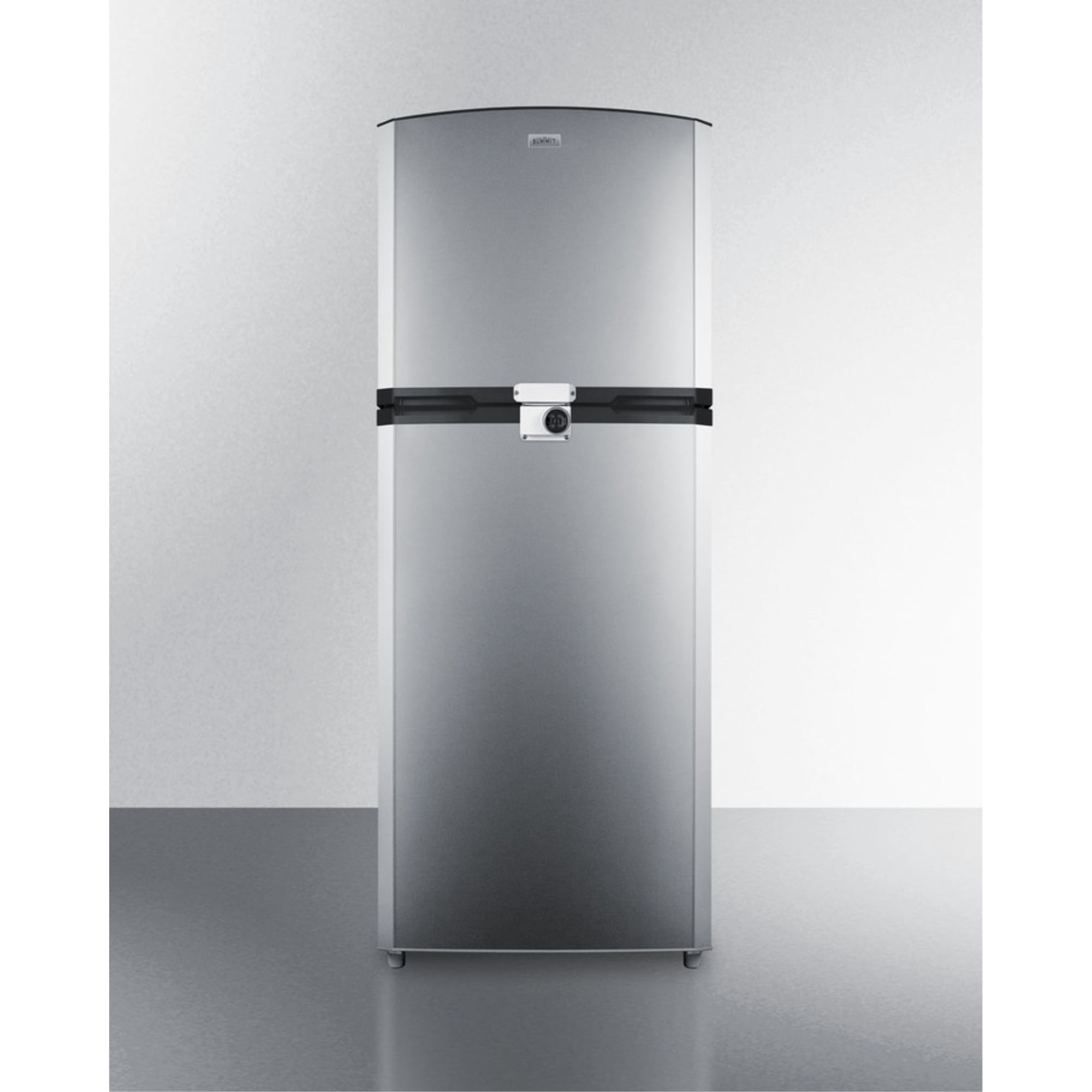 12.9 cu.ft. frost-free refrigerator-freezer with combination lock ...
