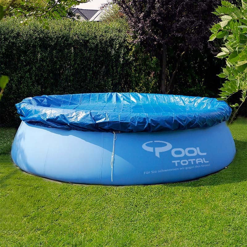 12.96ft Round Swimming Pool Dust Cover, Heavy Duty PE Anti-Pollution ...