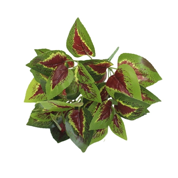 12.99" Textured Artificial Leaves Stems - All-Weather Greenery Decor ...