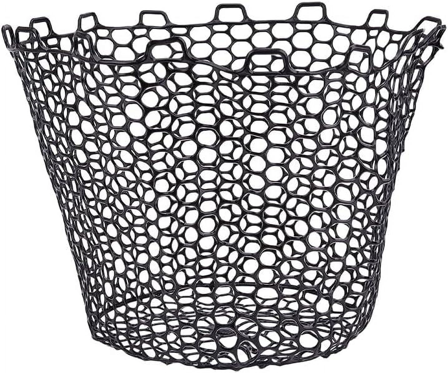 12.99x17.72inch Rubber Fishing Net Fly Fishing Foldable Landing Net ...