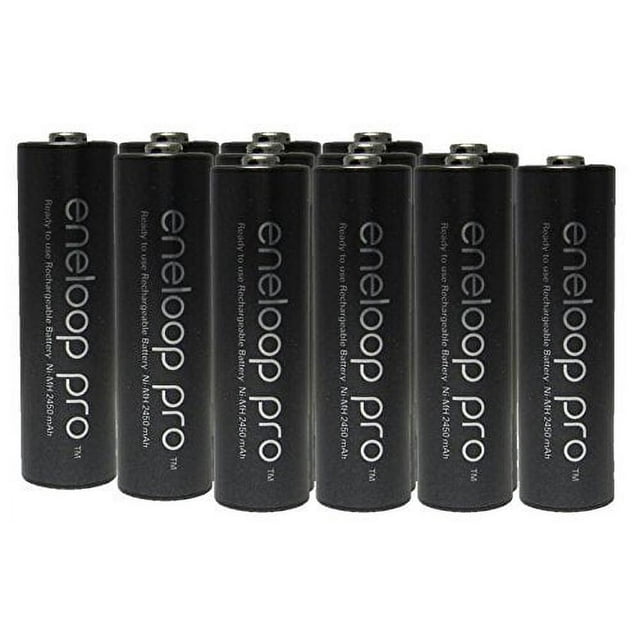 12 Aa Panasonic Eneloop Pro Replace Sanyo Xx Nimh 2550mah Min