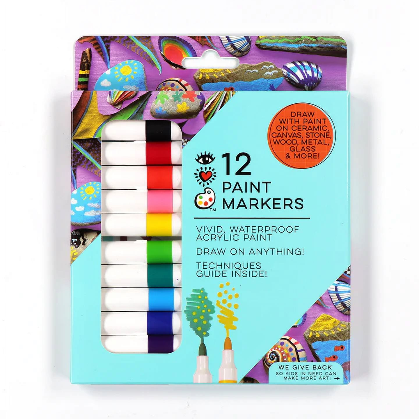 12 Acrylic Paint Markers - Walmart.com