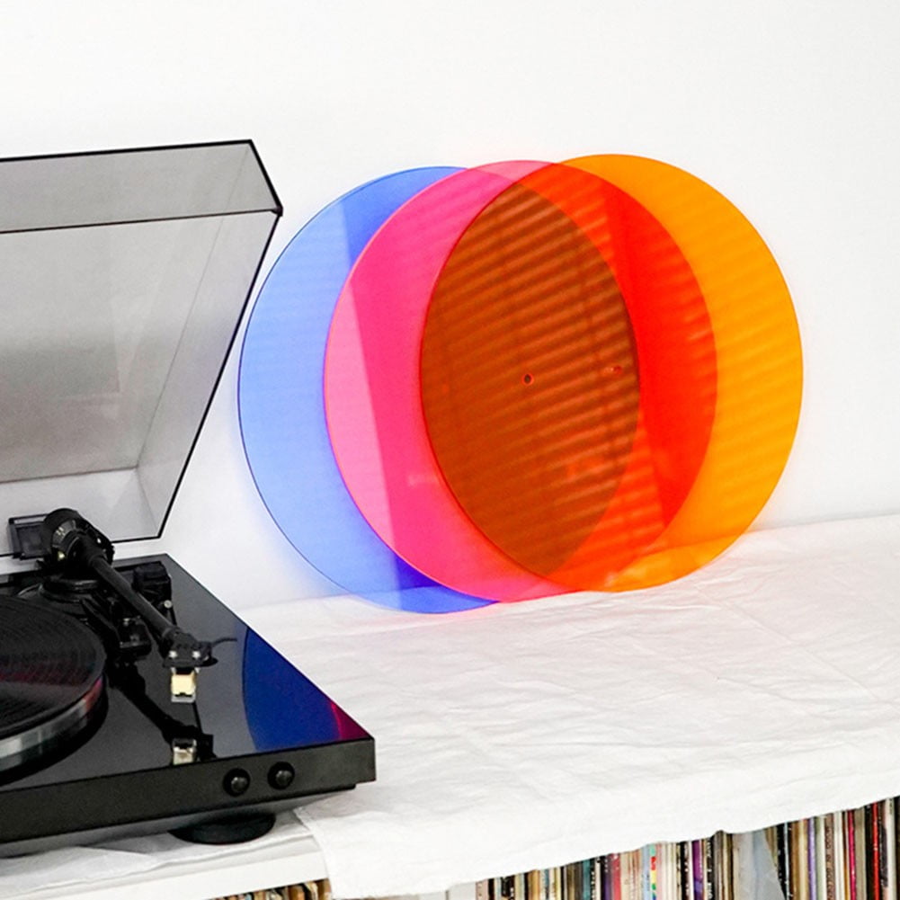 12' Acrylic Slip Mat For Phonograph Turntable Vinyl 3Mm Anti-Static Lp ...