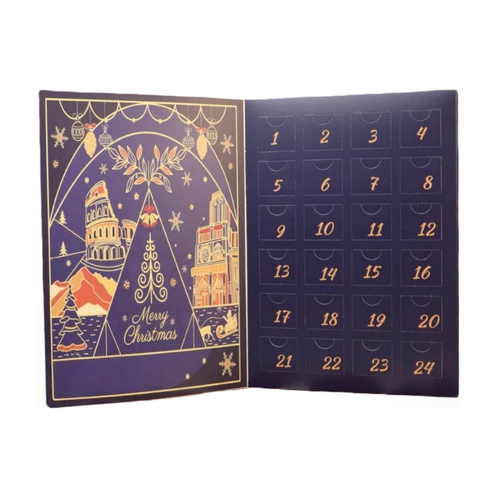 12" Advent Calendar Box for Christmas 24 Days Surprise Gift Box for All ...