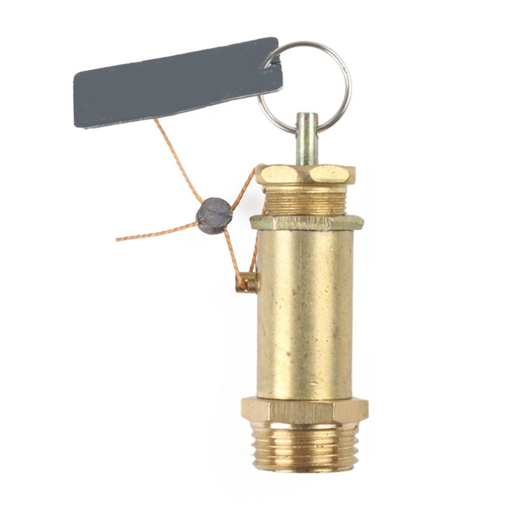 12 Air Compressor Relief Valve Brass Copper 8KG 16KG Pressure Safety ...