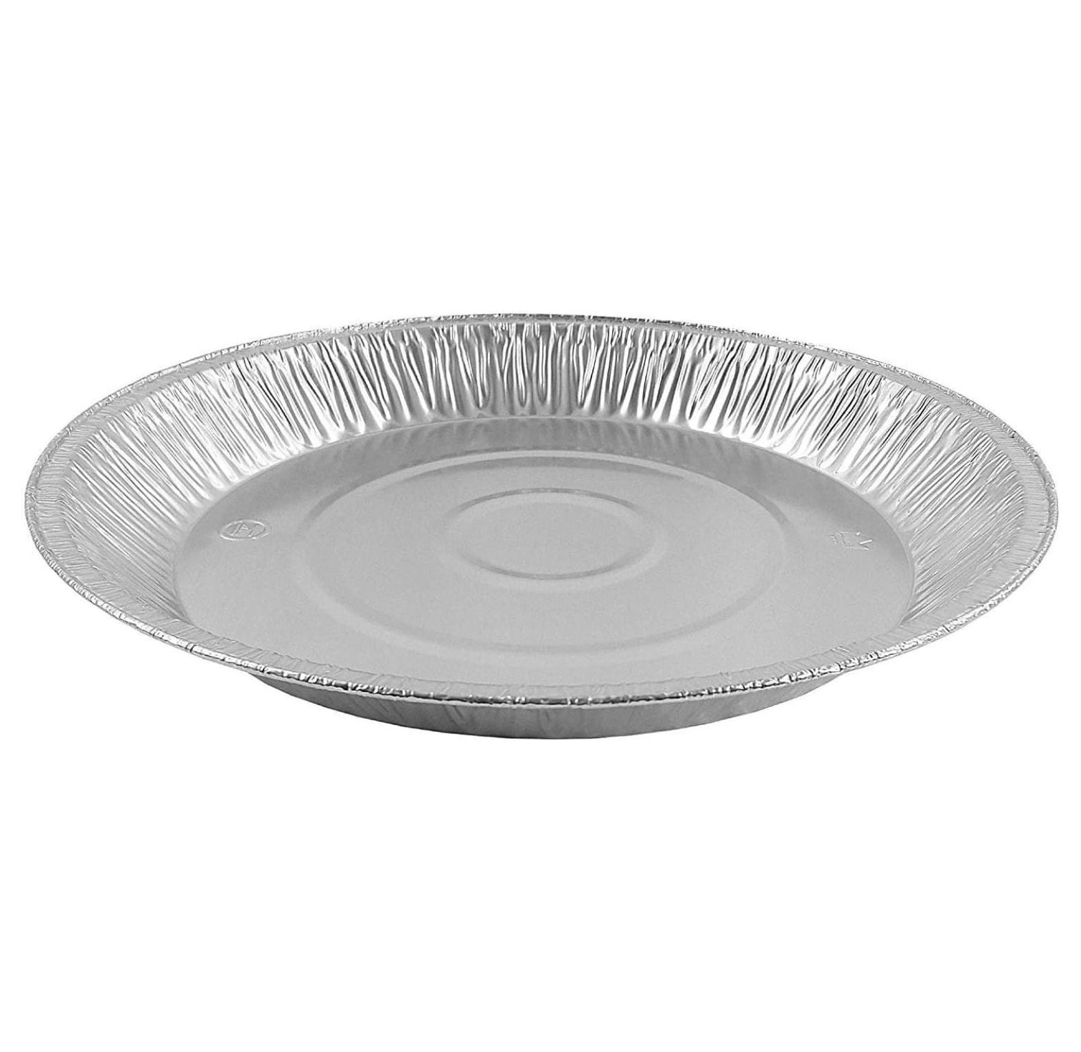 12" Aluminum Pie Pan Extra-Deep Disposable Tin Plates (Pack of 50 ...