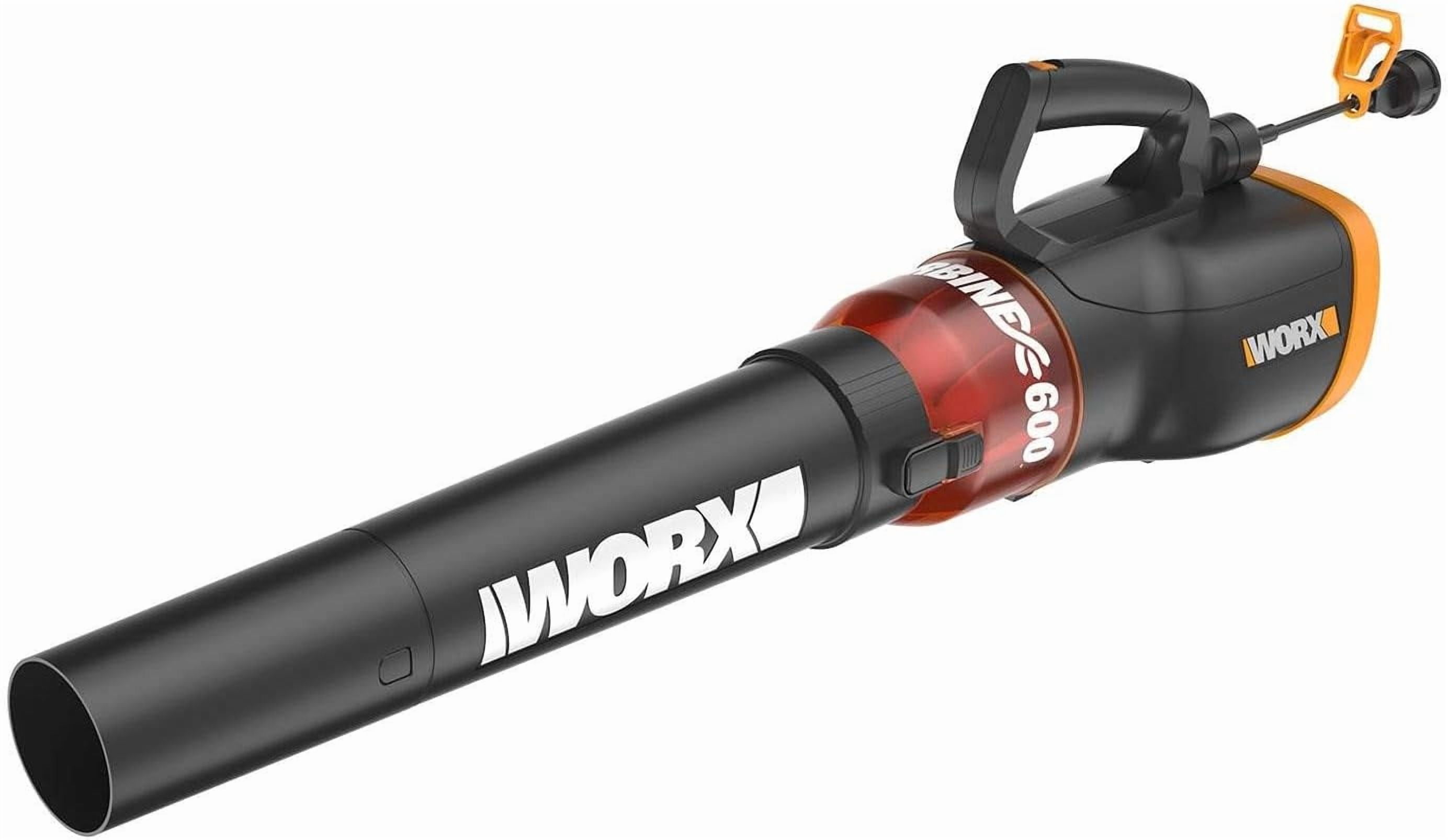 12 Amp Electric Leaf Blower, Turbine Blower for Lawn Care with 600 CFM ...