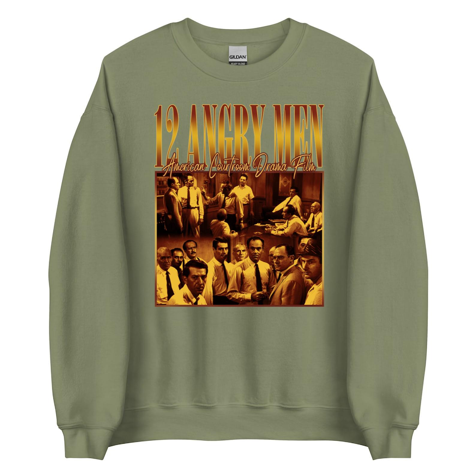 12 Angry Man Vintage 90s Style shirt-TH28053 - Walmart.com