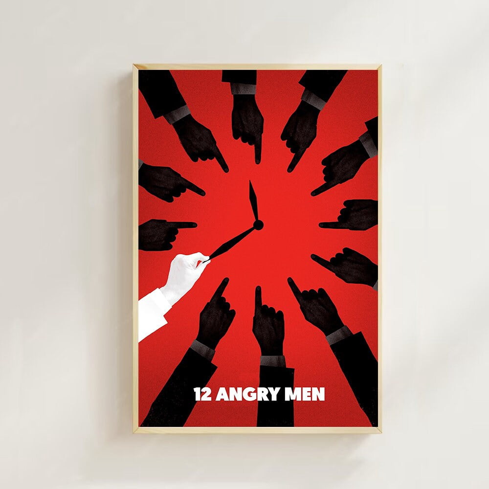 12 Angry Men (1957) Movie Poster Art Printing, Home Decor, Art Poster ...