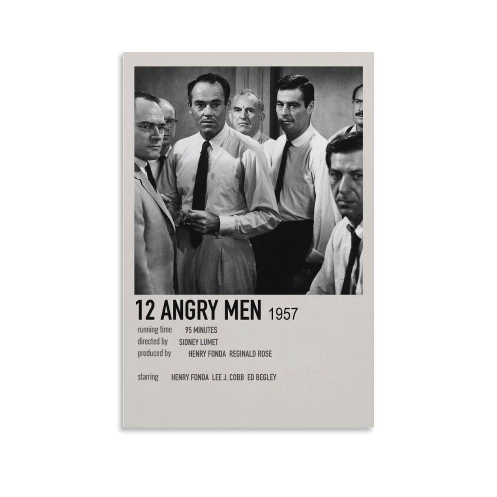 12 Angry Men Movie Poster (14) Artworks Picture Print Poster Wall Art ...