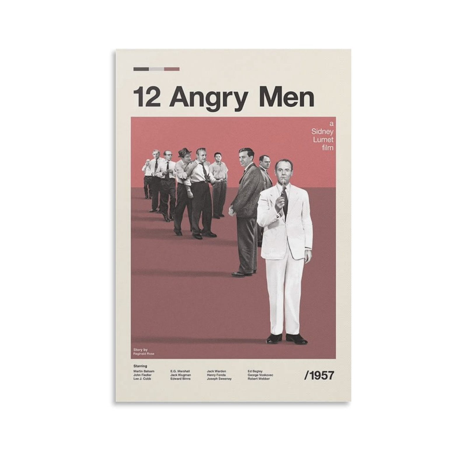 12 Angry Men Movie Poster (5) Canvas Art Poster and Wall Art Picture ...