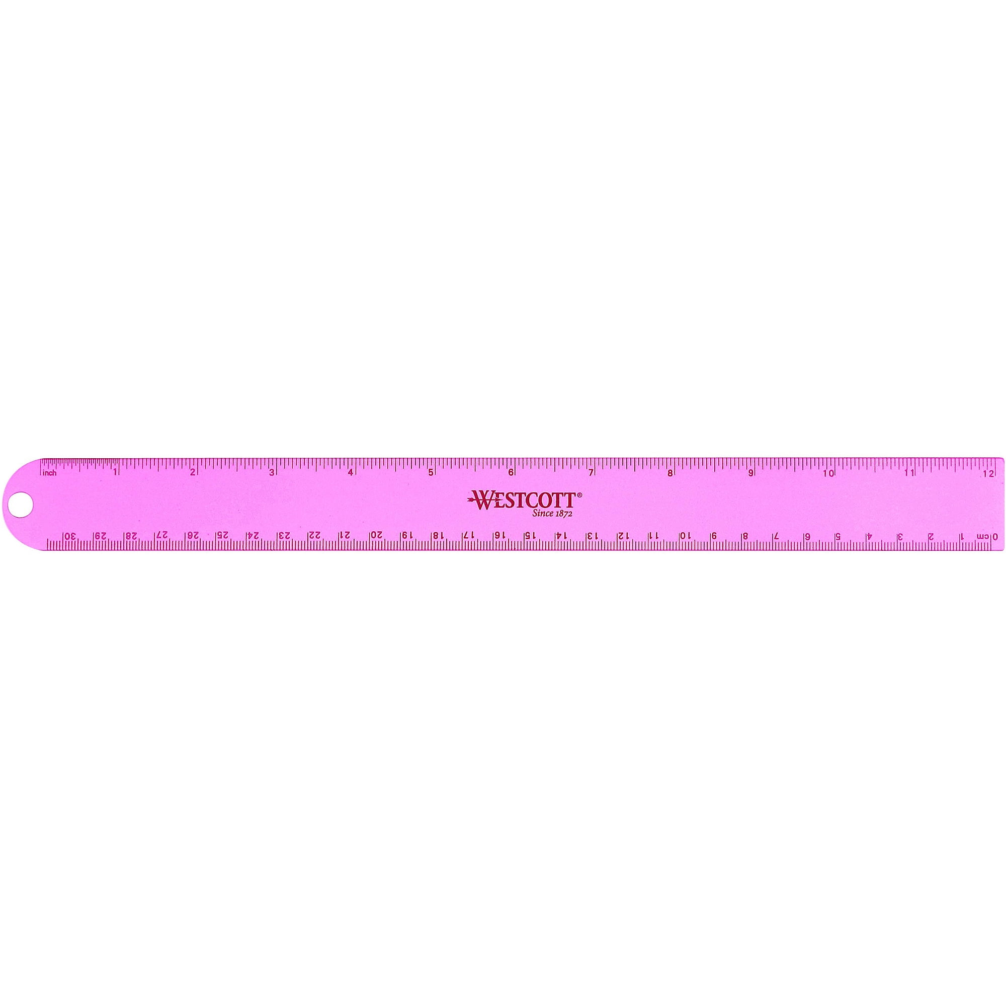 12" Anodized Aluminum Ruler, Available in Multiple Colors - Walmart.com