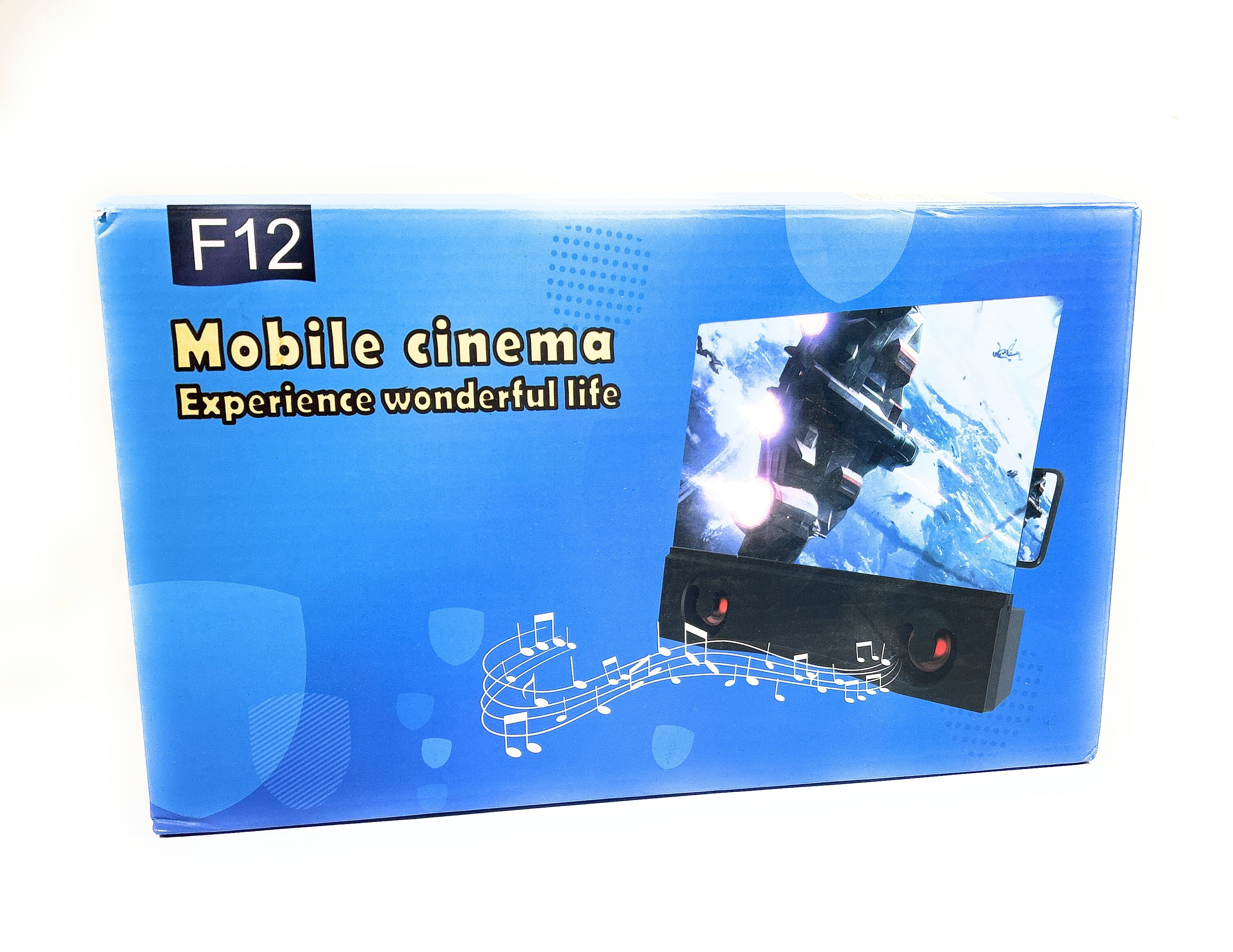 12" Audio Mobile Screen Amplifier (Mobile Cinema) Mobile Phone ...