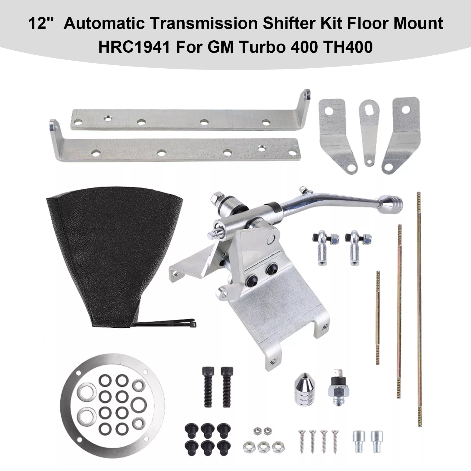 12" Automatic Transmission Shifter Floor Mount HRC1941 For GM Turbo 400 ...