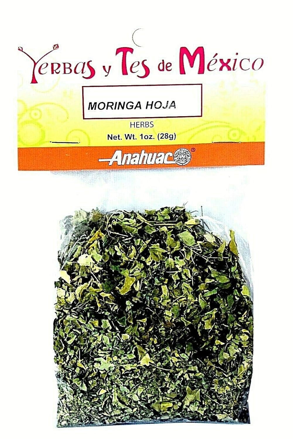 12 BAGS MORINGA HOJA HERBS HIERBAS MEXICANAS Net Wt 1 oz (28g ...
