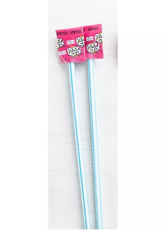12 BLUE Giant Pixy Stix - 15 Inches Large - Raspberry / Maui Punch ...