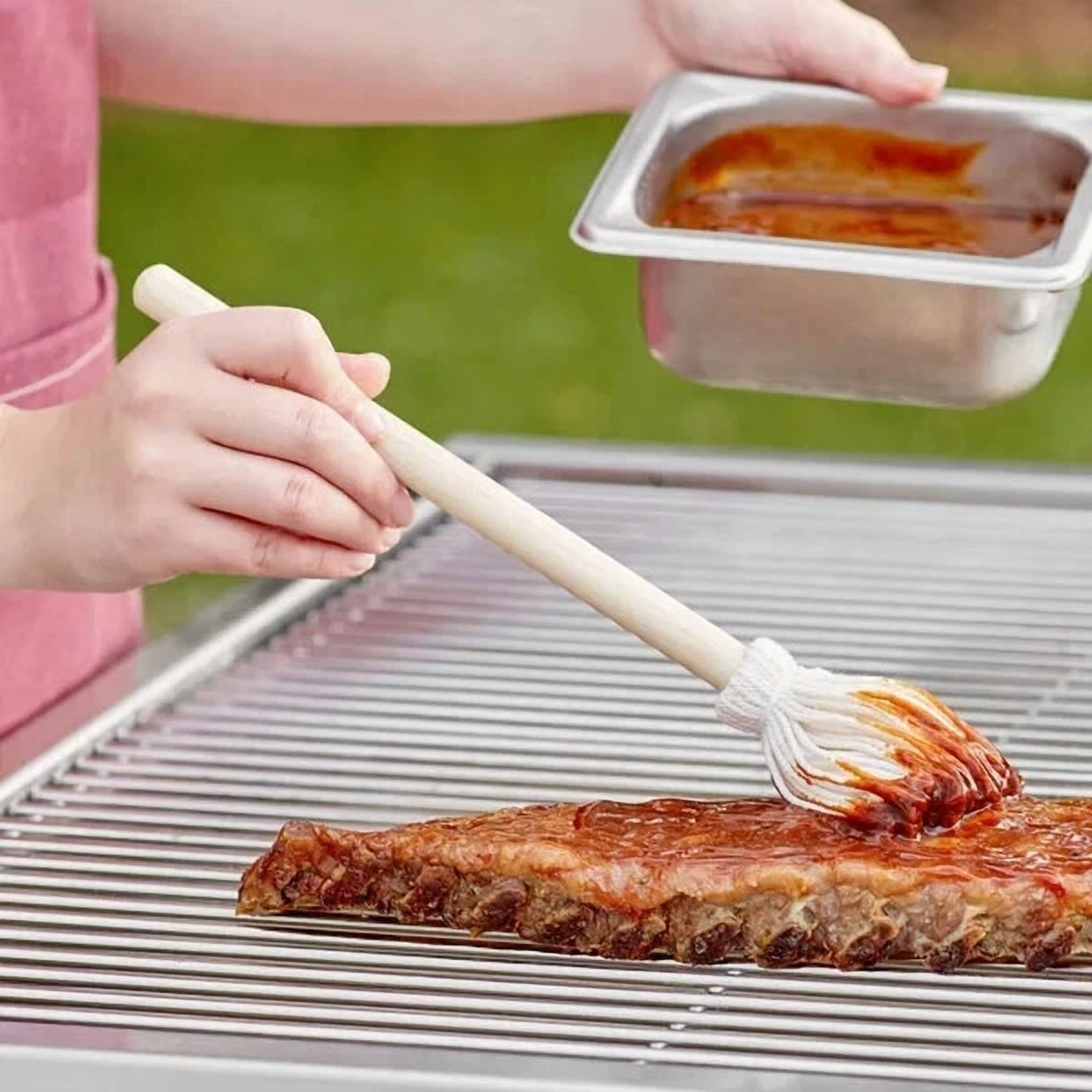 12" Bbq #4 Dish Mop For Sauces On Barbecue Meat Slabs Or Pig Roast Or ...