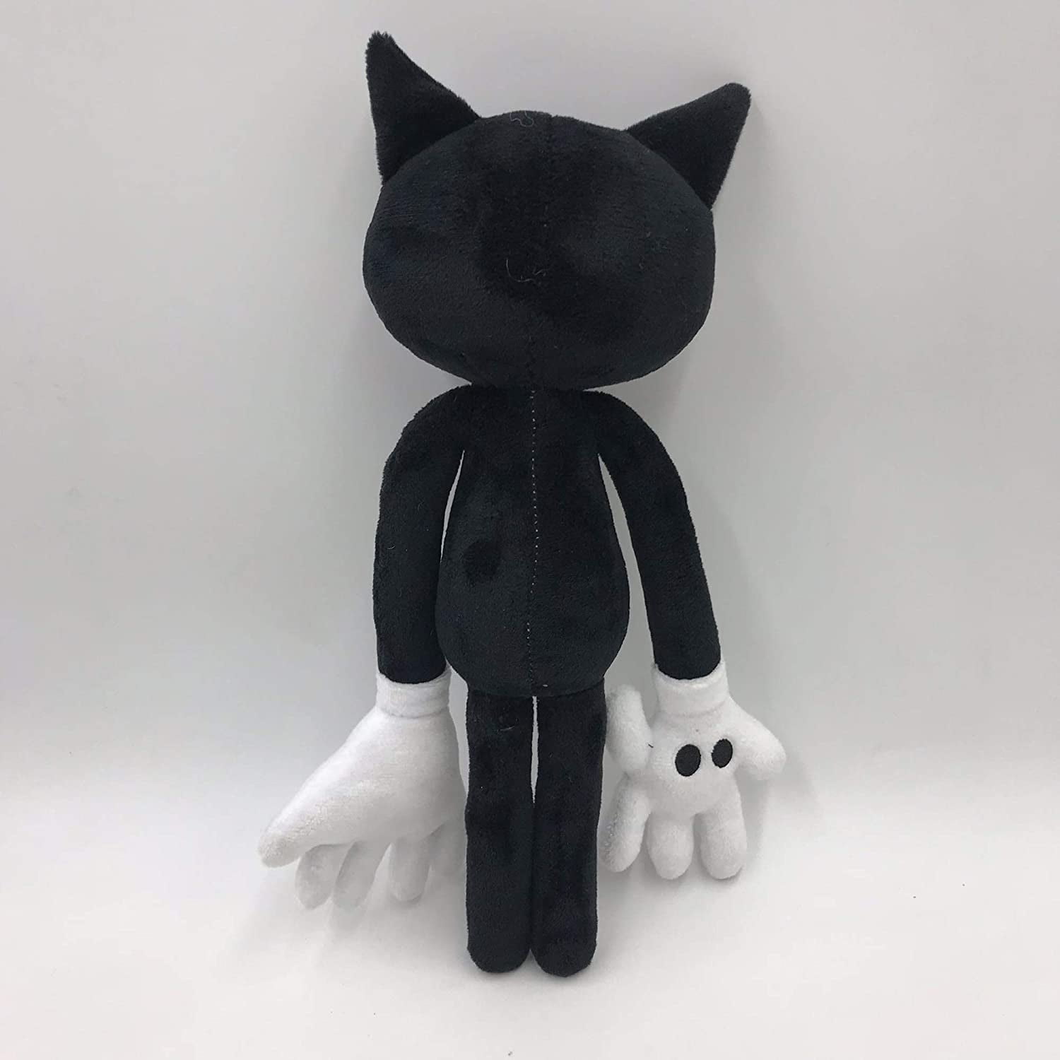 12" Black Cartoon Cat - Siren Head Series Plush Stuffed Animal Toy Soft ...
