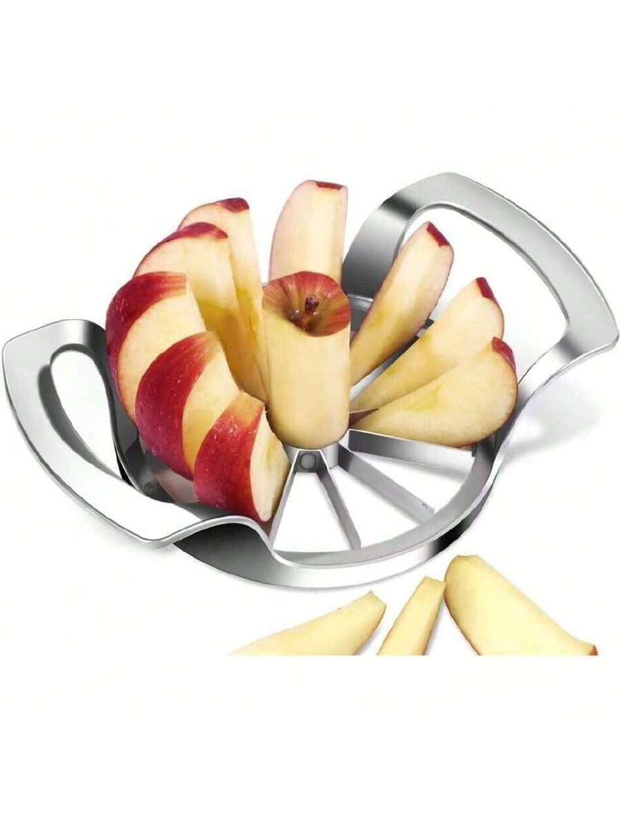 12-Blade Apple Slicer & Corer, Heavy Duty Stainless Steel Cutter and ...