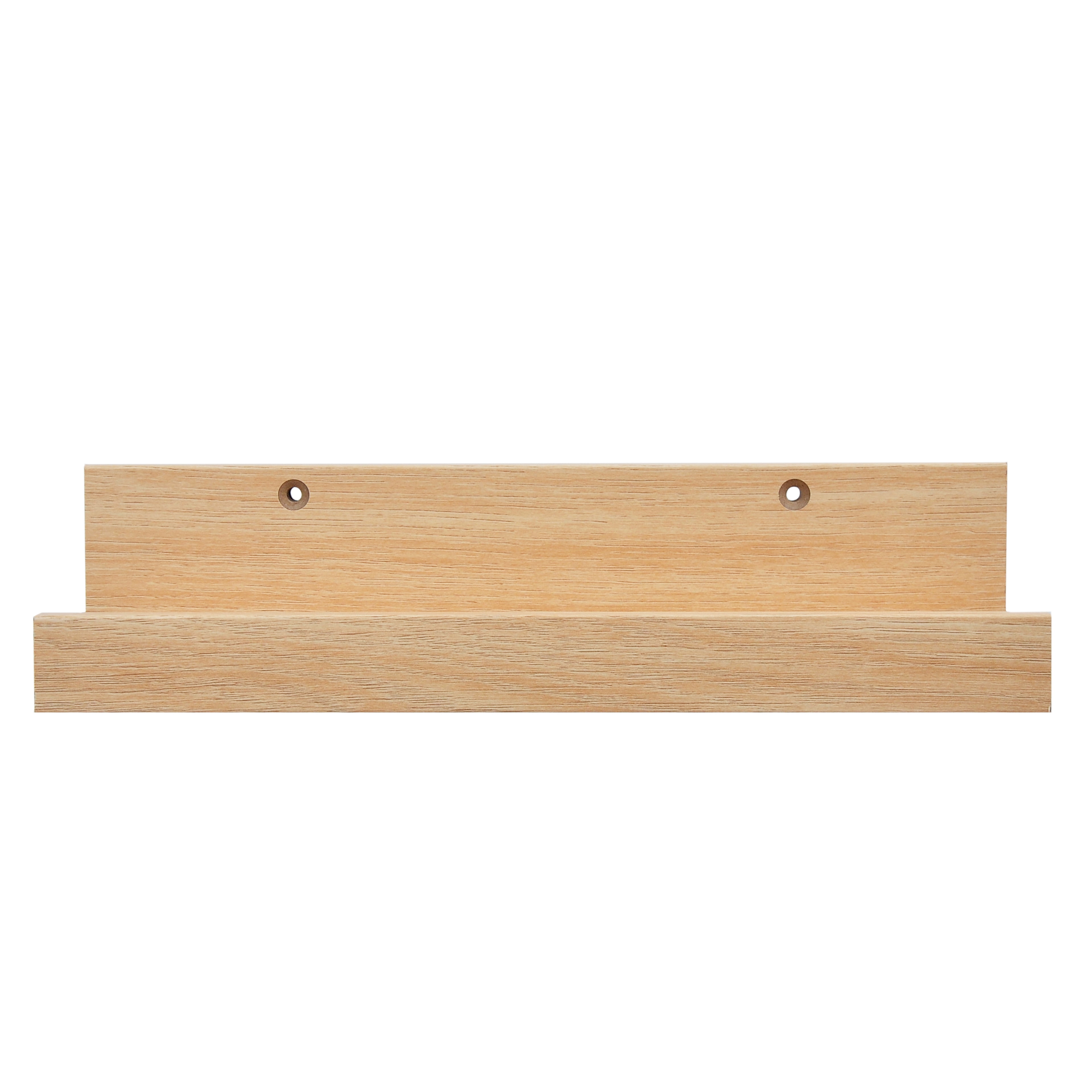 12" Blonde Ledge Shelf by Studio Décor - Floating Wall Mount Display ...