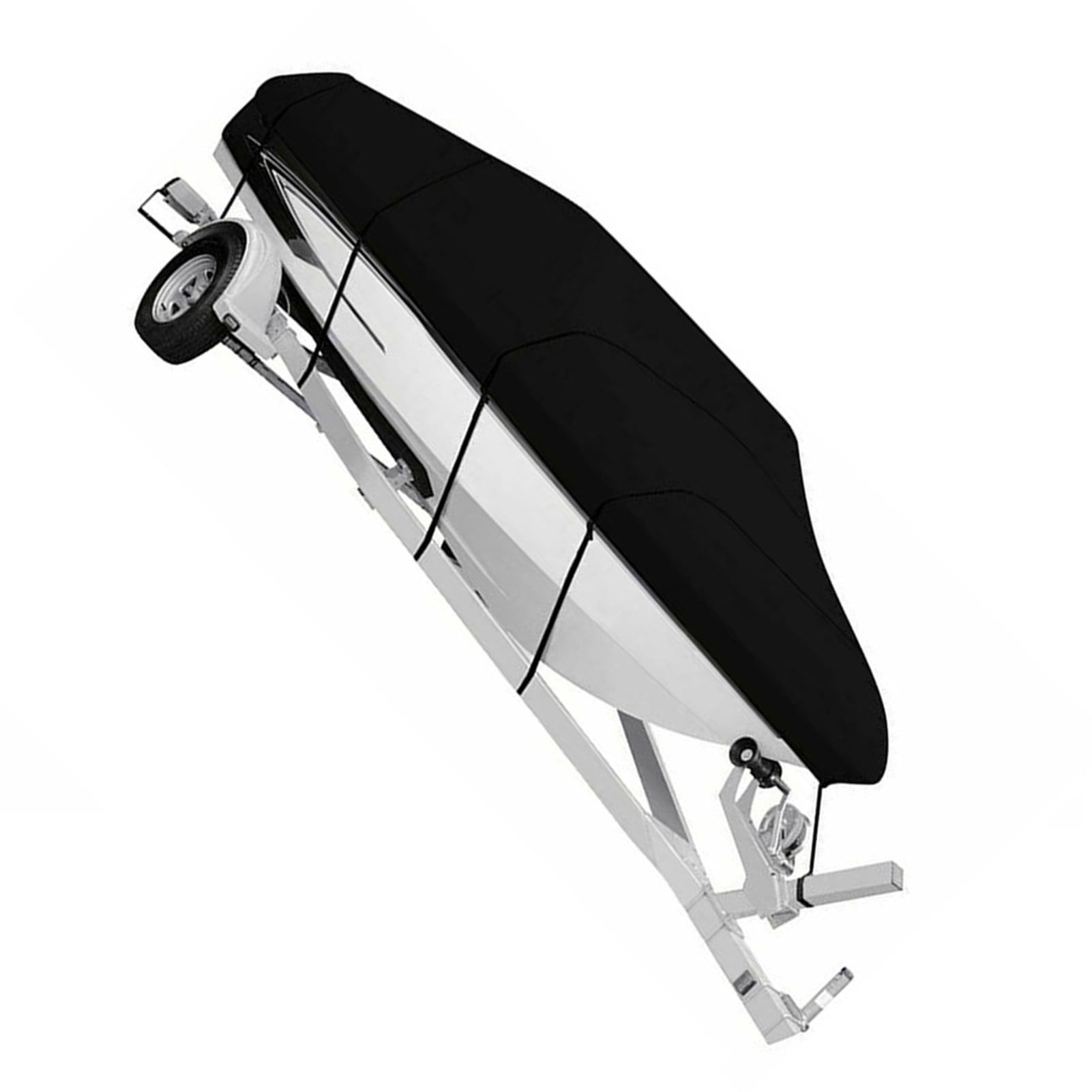12 Boat Cover 11-22ft Outdoor V-Shaped Yacht Dust Cover Rainproof Boat ...
