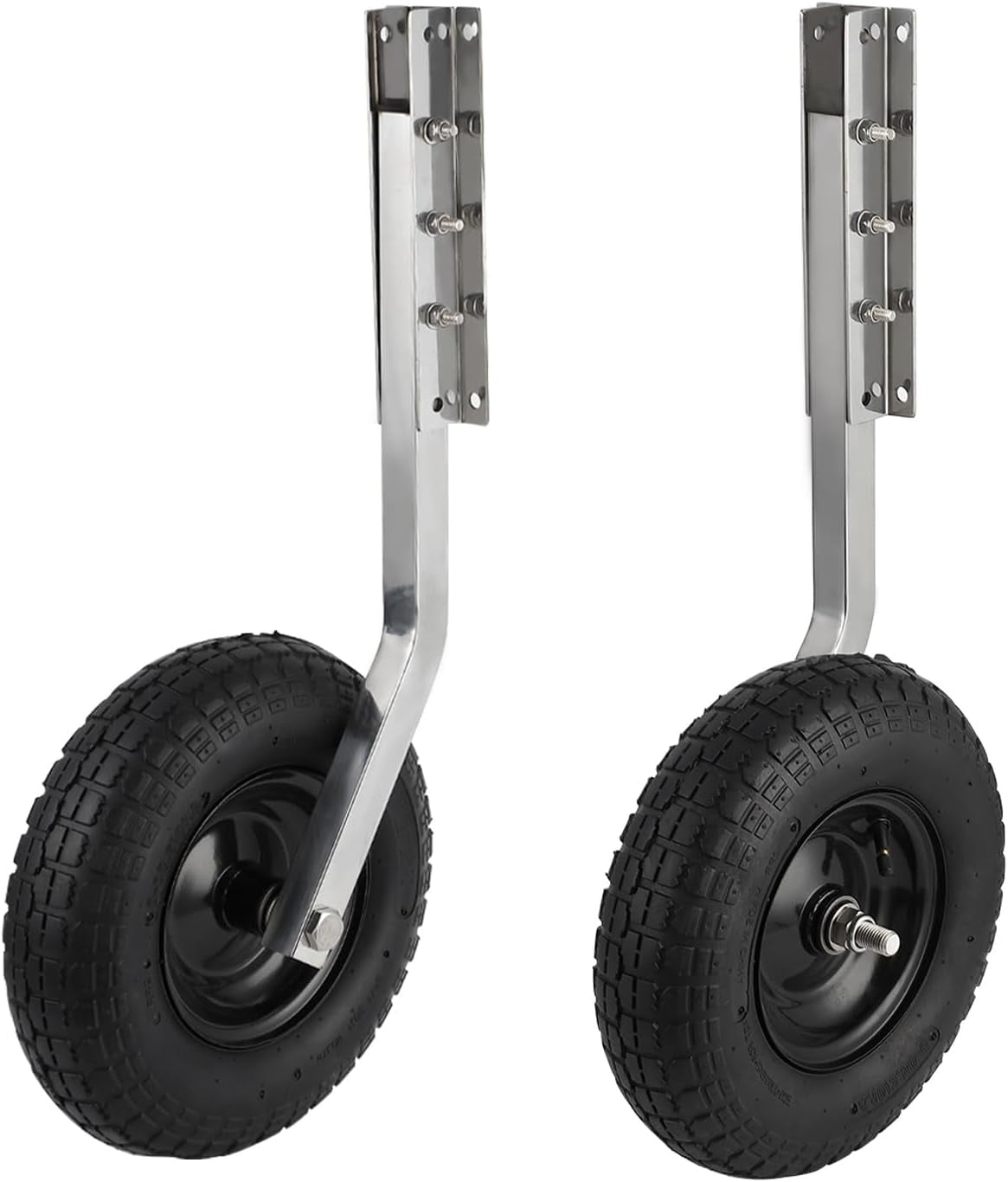 12" Boat Launching Wheels, 500 LBS Loading Capacity Inflatable Boat ...