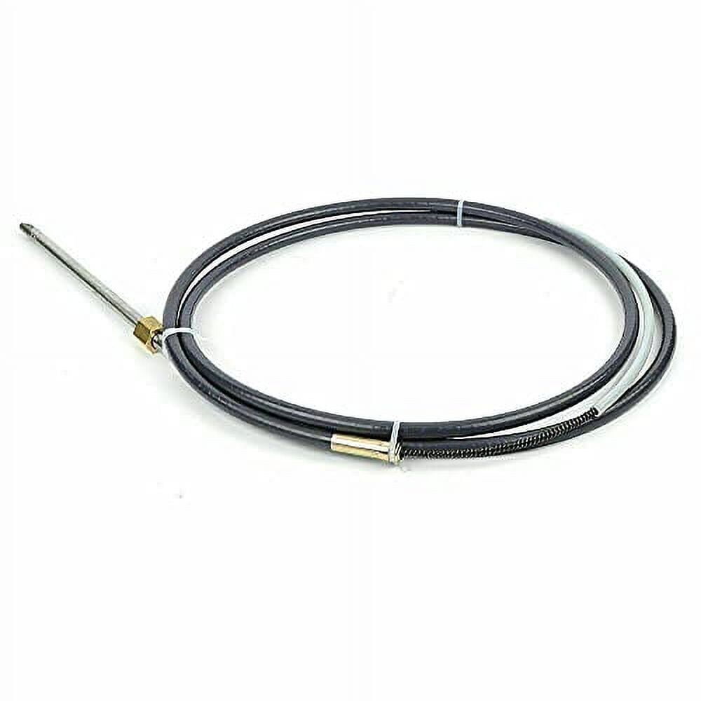 12' Boat Rotary Steering System, Marine Steering Cable 3/4" Tapered ...