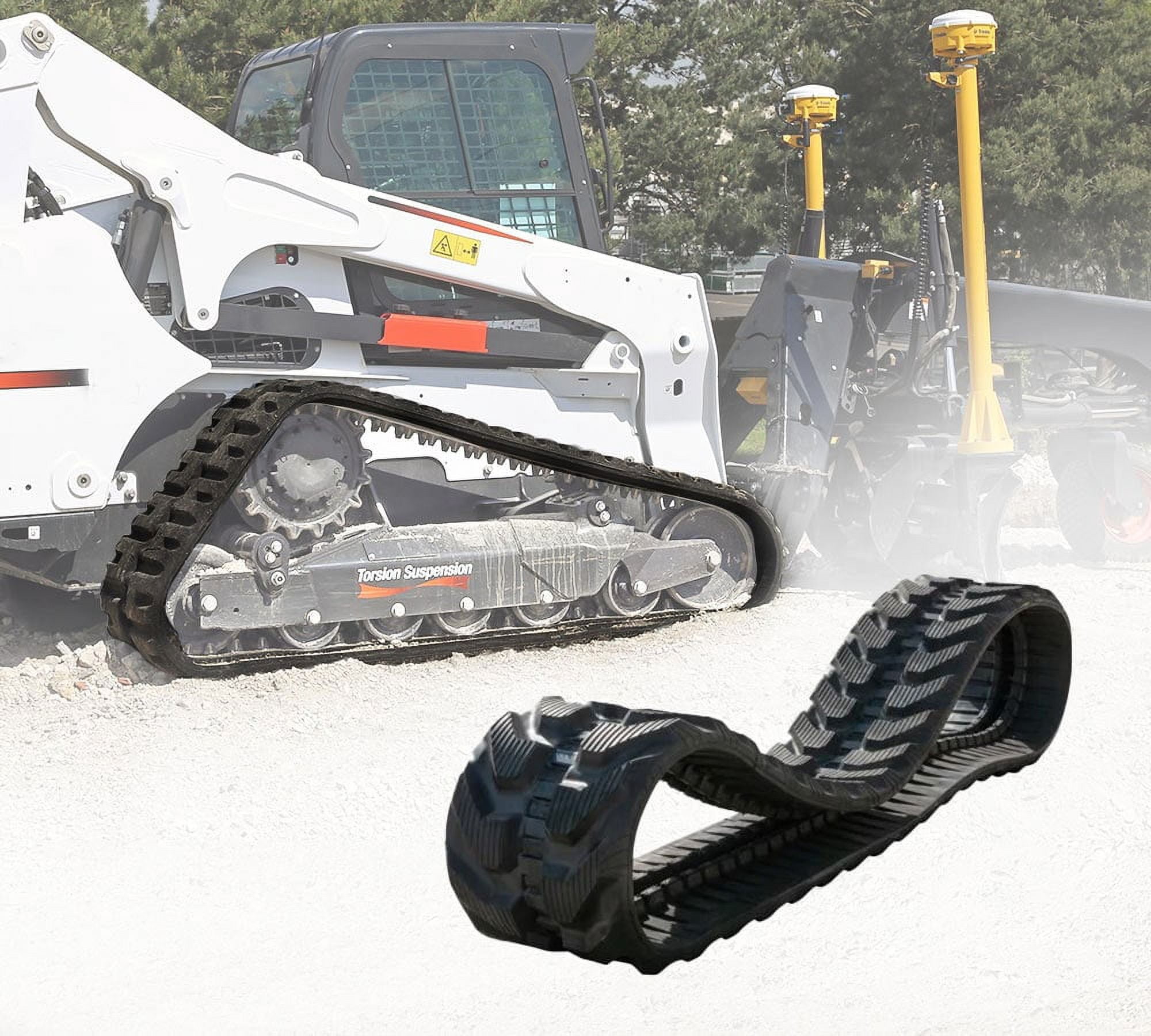 12" Bobcat Rubber Track (300 x 52-½ x 74 mm) For Bobcat 325 series ...