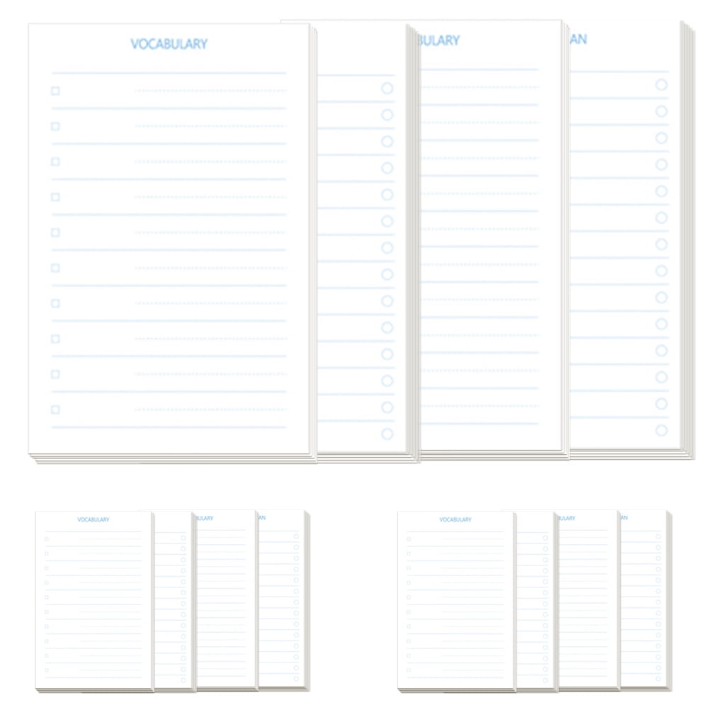 12 Books Planning Vocabulary Book Notebooks Notepads The Notebook ...