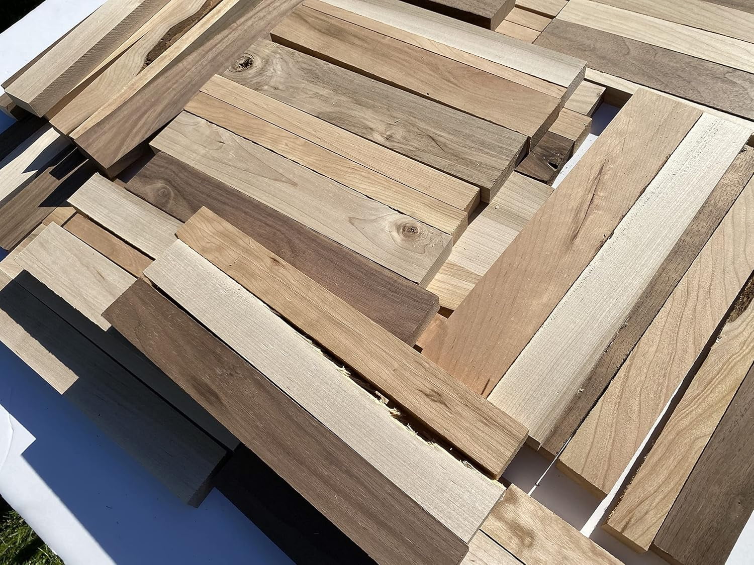12" Box Full of Scrap Wood Boards - Walmart.com