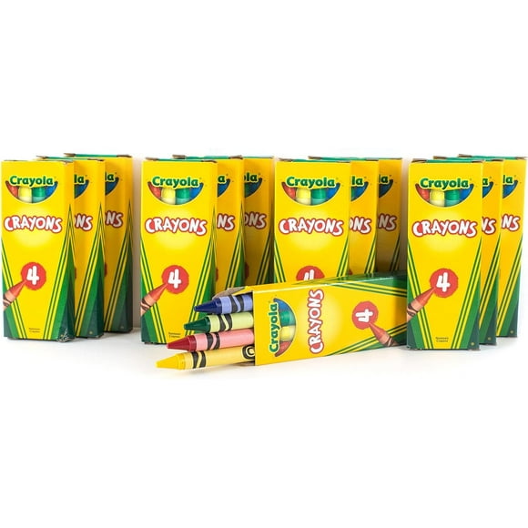 4 Pack Crayons