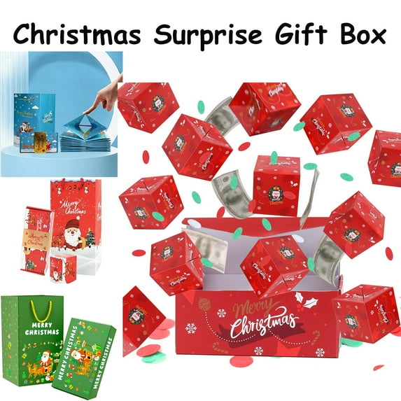 12 Boxes Pop-Up Explosion Gift Box, Surprise Gift Box, Money Gift Box ...