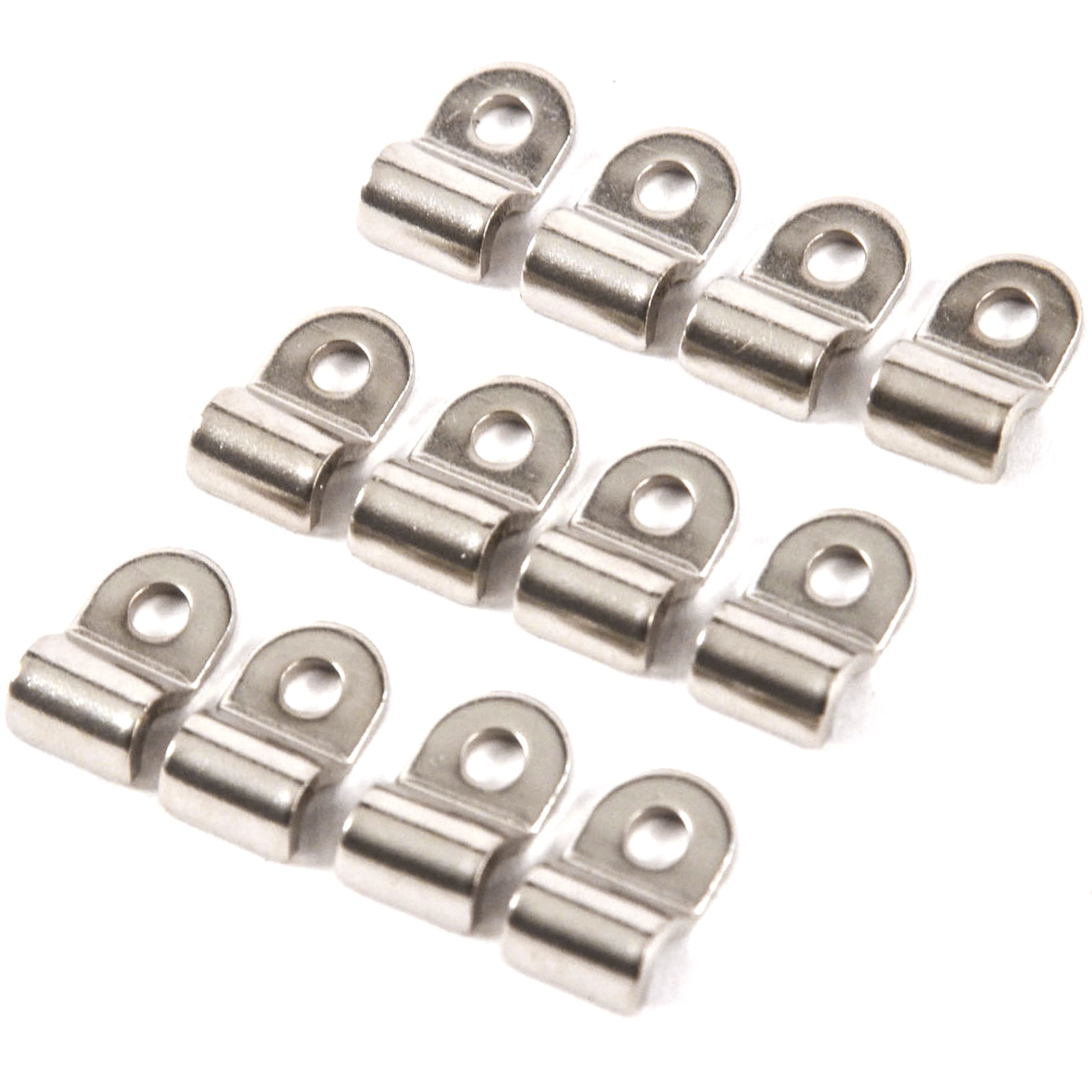 12) Brake Line Clamps 3/16 Inches Steel for Cars Off-Road ATV Sand Rod ...