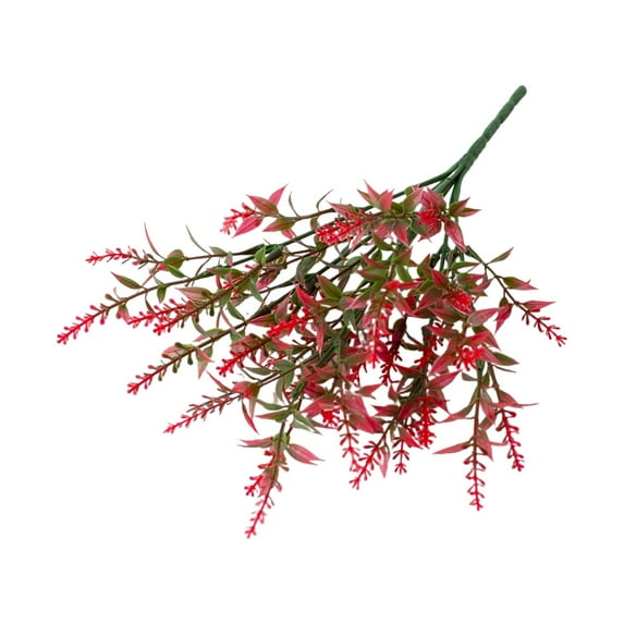 12 Bundles Artificial Lavender Flowers Outdoor UV Resistant Fake ...