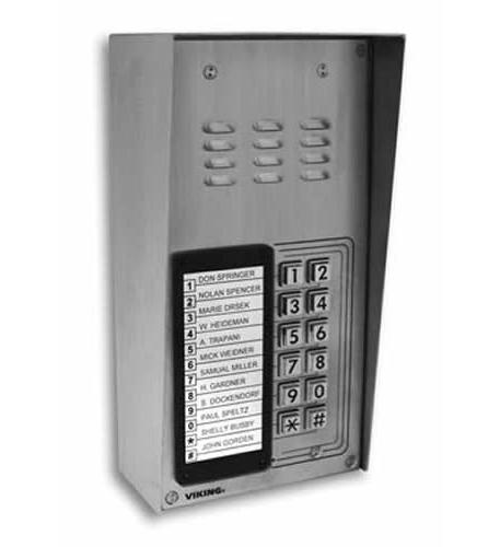 12 Button Apartment Entry Phone Paging and Intercom Equipment - Walmart.com