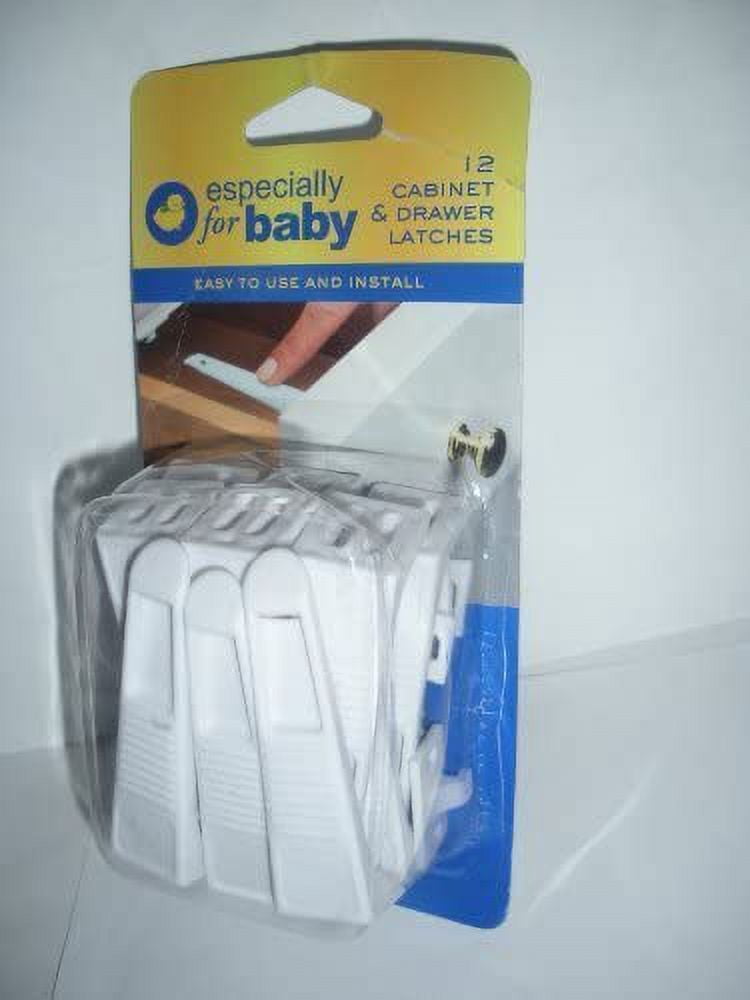 12 Cabinet & Drawer Latches by Especially for Baby New - Walmart.com