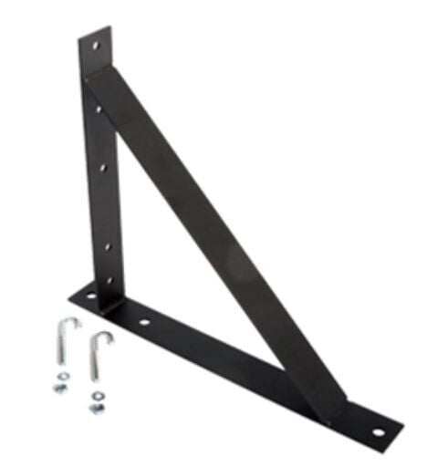 12" Cable Runway Ladder Rack Triangle Wall Support Bracket Black ...