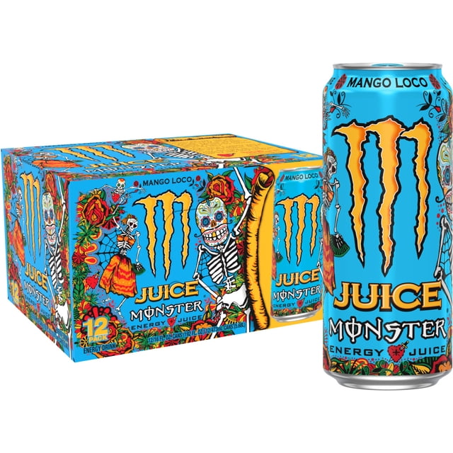 Juice Monster Mango | Energy drinks for athletic stores - Walmart ...