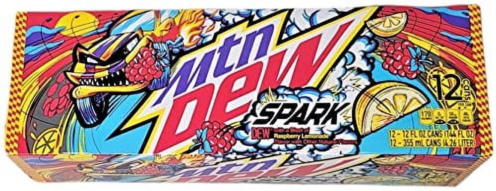 Mountain Dew Spark Raspberry Lemonade Soft Drink - Philippines | Ubuy