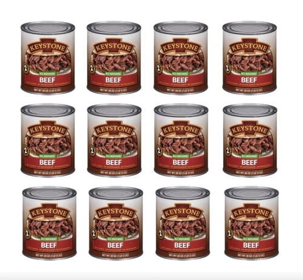 (2 pack) Keystone All Natural Beef, 28 oz Can - Walmart.com