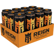 Reign Energy Drink, Reignbow Sherbet Flavor, 16 fl oz, 12 Cans Pack ...