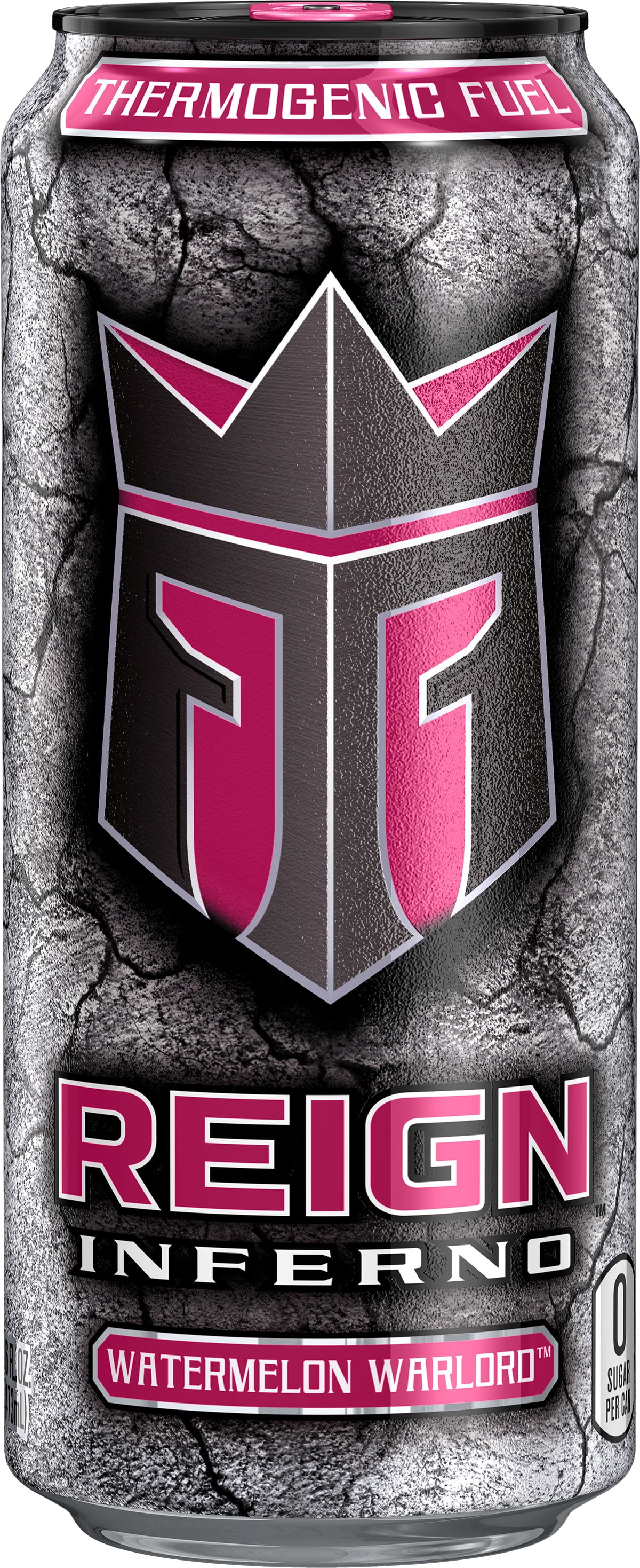 Reign Watermelon Warlord Energy Drink, Low Sugar, Low Calorie, 16oz ...