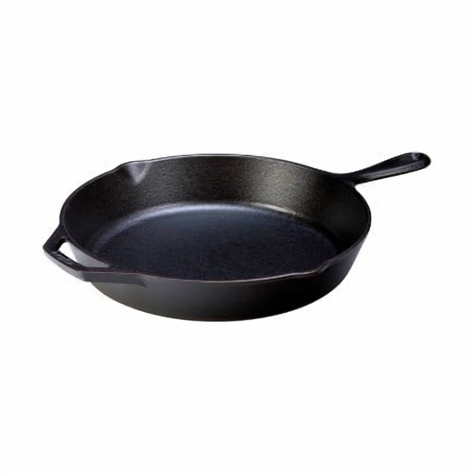 12" Cast Iron Skillet: Preseasoned, Non-Stick, Scratch-Resistant, 12 ...