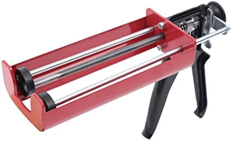 12" Caulking Gun, 400 ML Dual Component Caulk DriplessStainless Steel ...