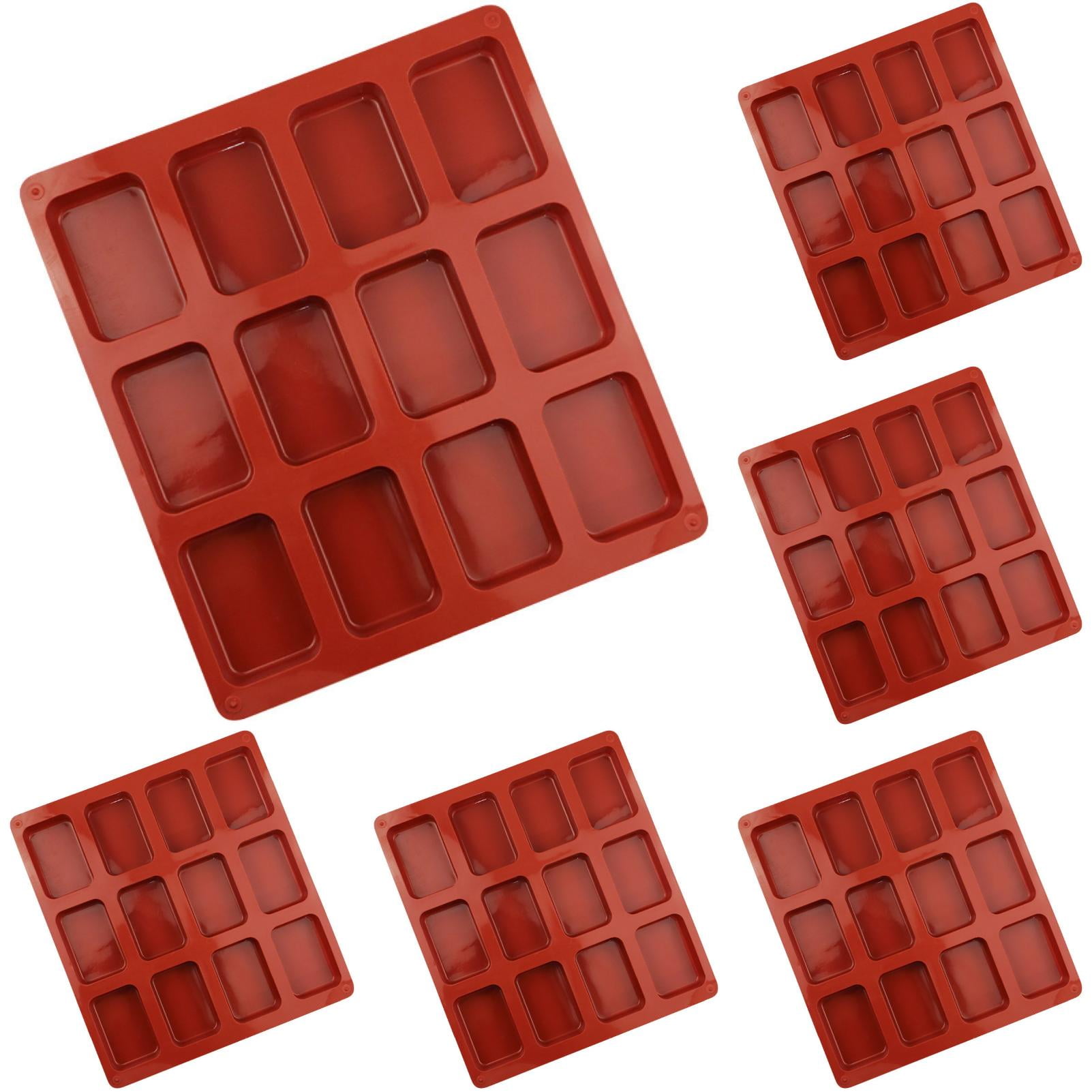 12 Cavities Bread Pan Silicone Mini Loaf Baking Pan 2PCS Vegetable ... 12 Cavities Bread Pan Silicone Mini Loaf Baking Pan 2PCS Vegetable ...