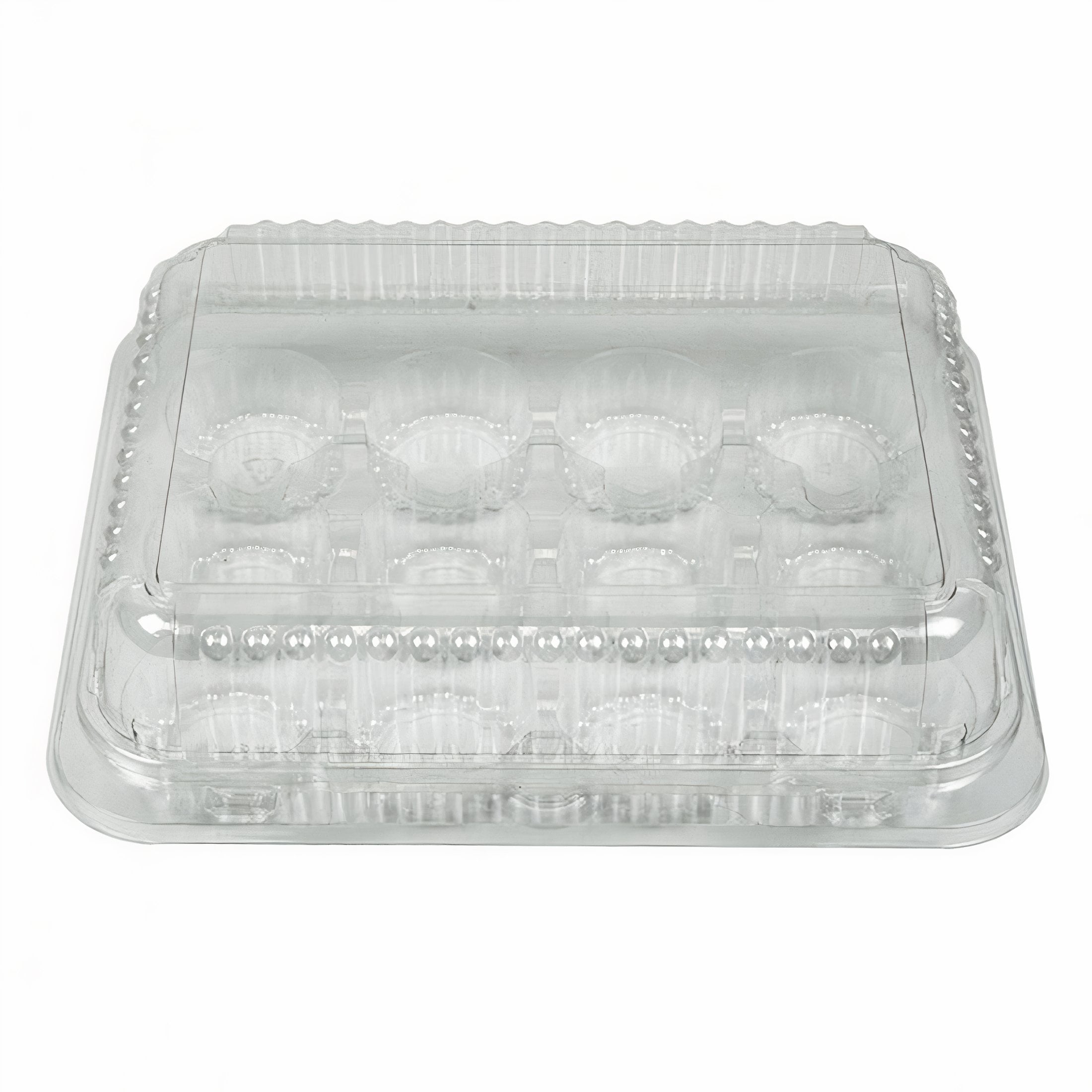 12 Cavity Mini Cupcake/Muffin Plastic Container - Walmart.com