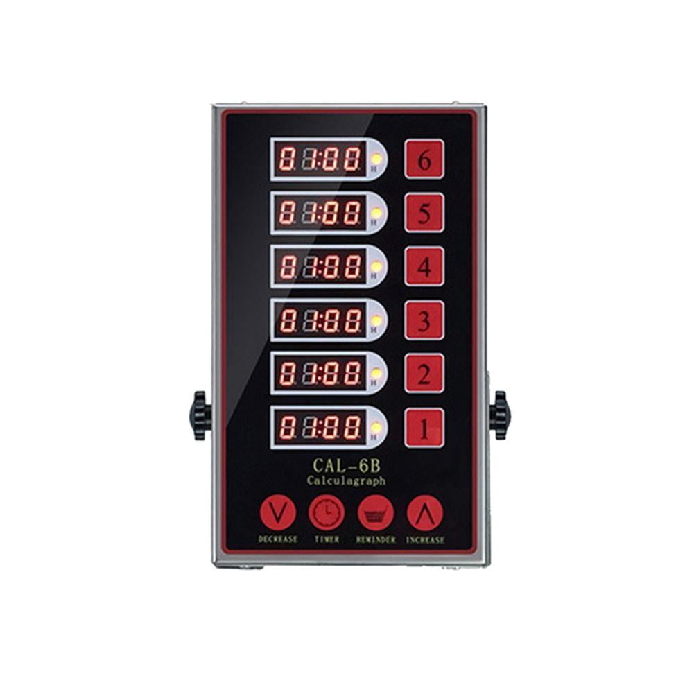 12 Channels Timers, Commercial Cooking Timer, Digital Alarm Reminder ...