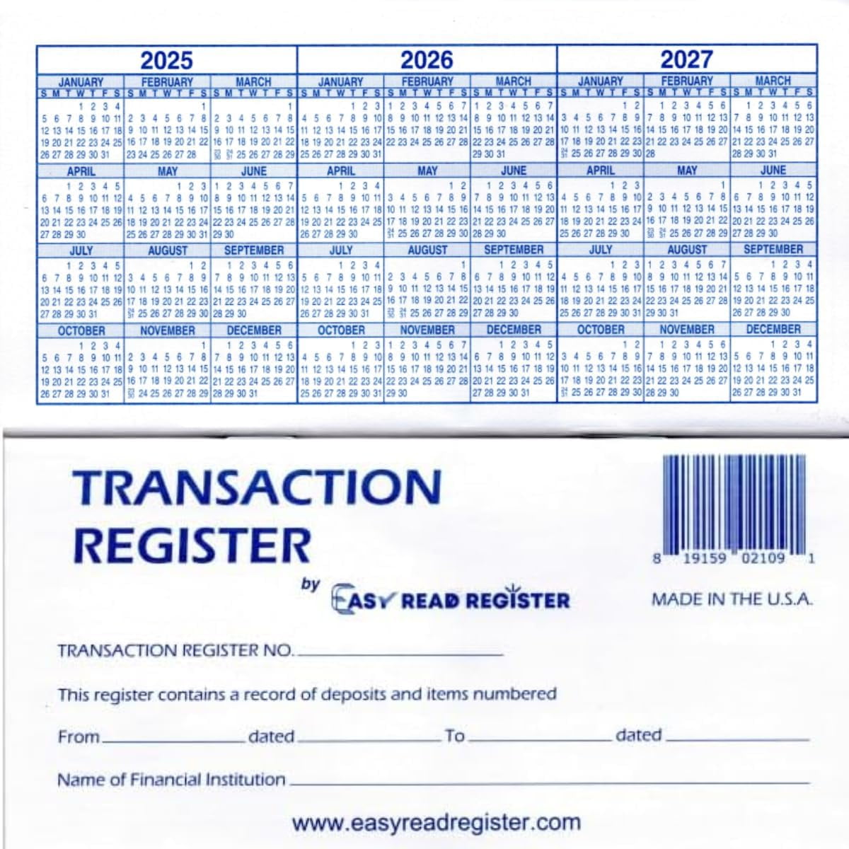12 Check registers for Personal Checkbook - Checkbook Ledger ...
